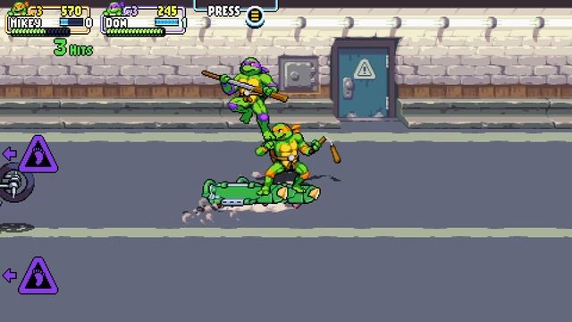 Teenage Mutant Ninja Turtles Shredder's Reveng. Part 1(co-op)