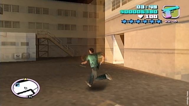 GTA Vice City Part 16 Автоцид Драка за Амулет Полиция Пушечное Мясо PlayStation 2