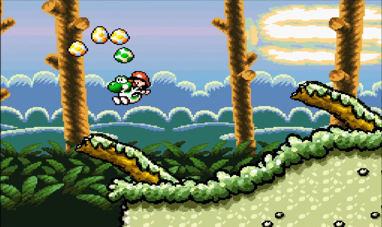 Мир Супер Марио 2: Остров Йоши - Часть 4