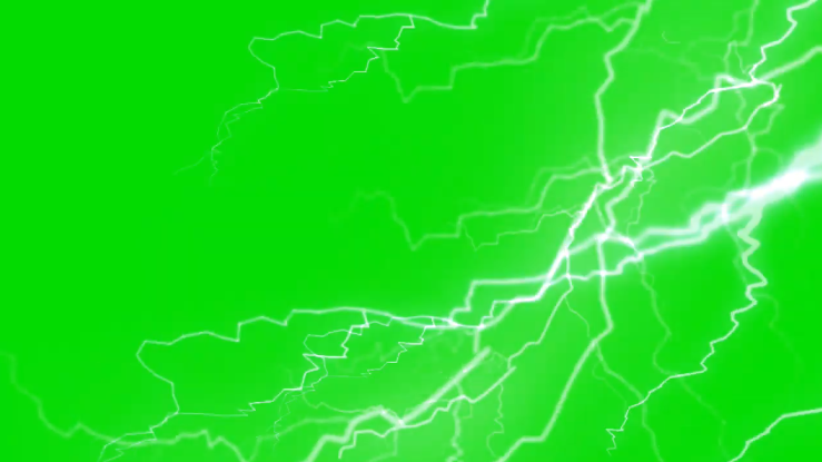 ?МОЛНИЯ СТРАШНАЯ. Футаж. Хромакей. Зелёный экран. Chroma Key. Green Screen..mp4