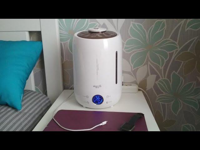 Deerma DEM-F500 увлажнитель воздуха 5L, оказавшийся сильно лучше спецификации.