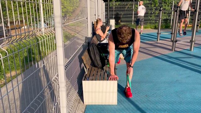 Тяга одной рукой в наклоне с упором на колено и руку - ОФП 12 спина