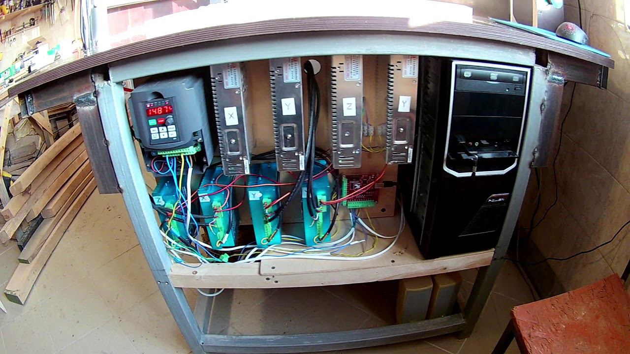 Обзор станка ЧПУ на энкодерах и кое что еще