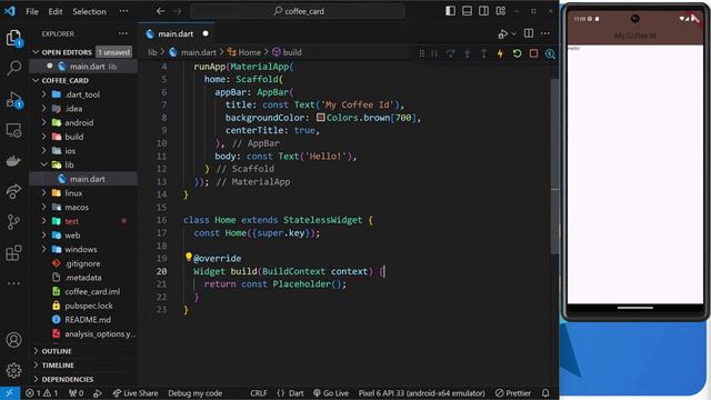 Экспресс-курс Flutter #8 - Виджеты без сохранения состояния