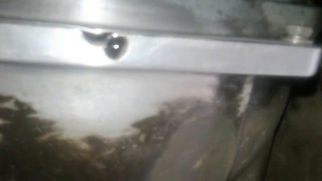 Потёк коренной сальник на 4д56 Митсубиси паджеро