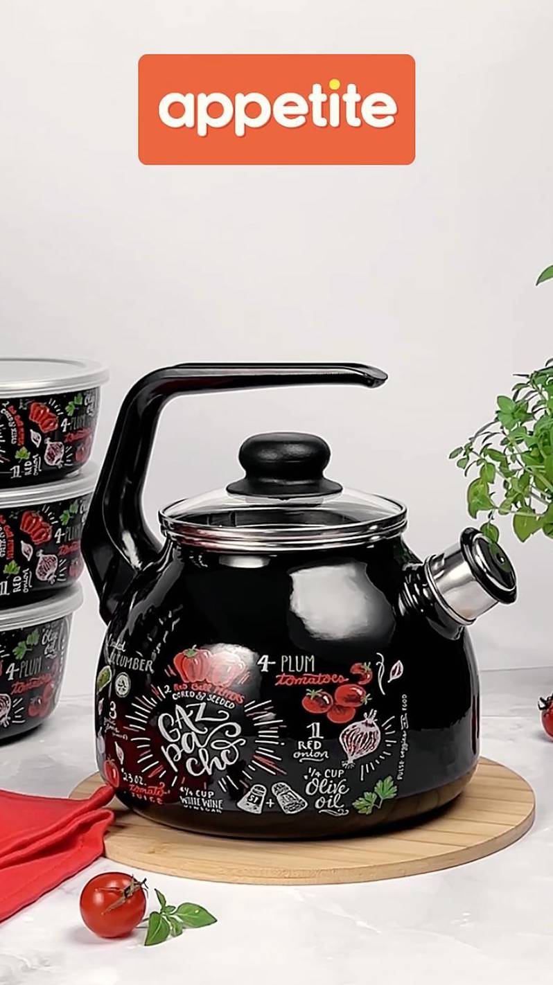 Видео обзор посуды для маркетплейса | Чайник со свистком