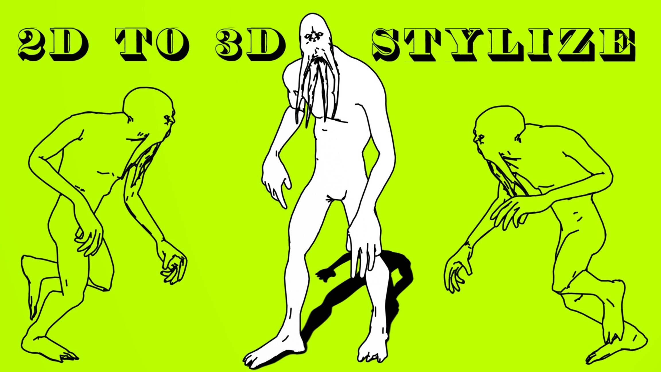 В поисках 3D мульт. стиля (Кровосос - S.T.A.L.K.E.R GSC)