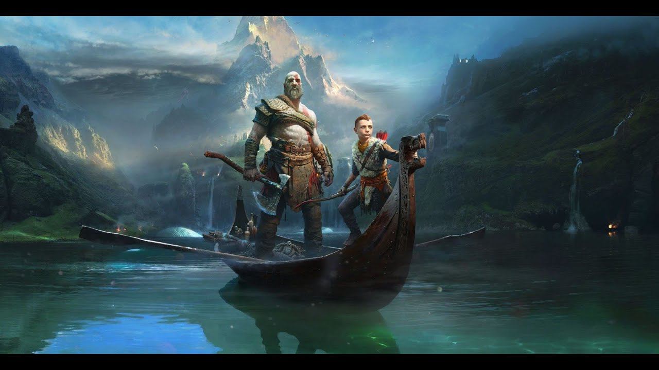 God of War (2018) на PS5 через Remote Play.Прохождение #1Чужак.Босс Дейди Кейпмадер Встреча с Фрейей