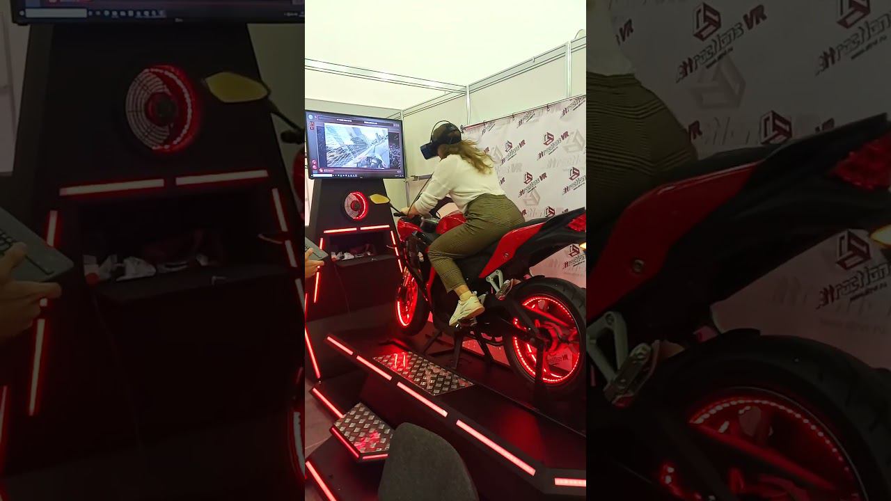MOTO VR - аттракцион симулятор мотоцикла.