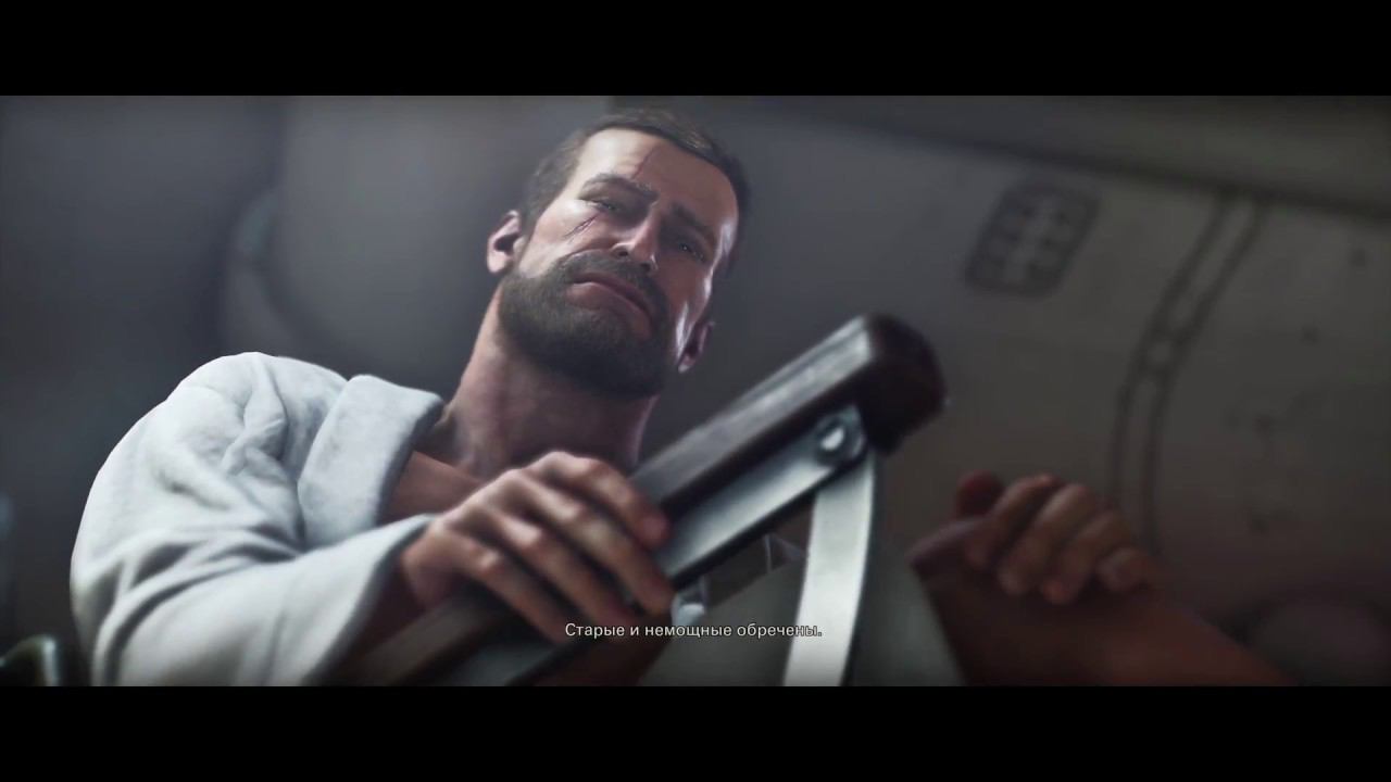 Wolfenstein 2: The New Colossus. Часть 1. Начало на "Молоте Евы".