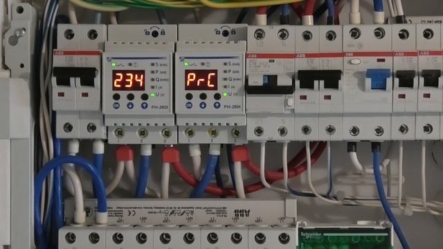 Настройка Реле напряжения РН - 260 Т