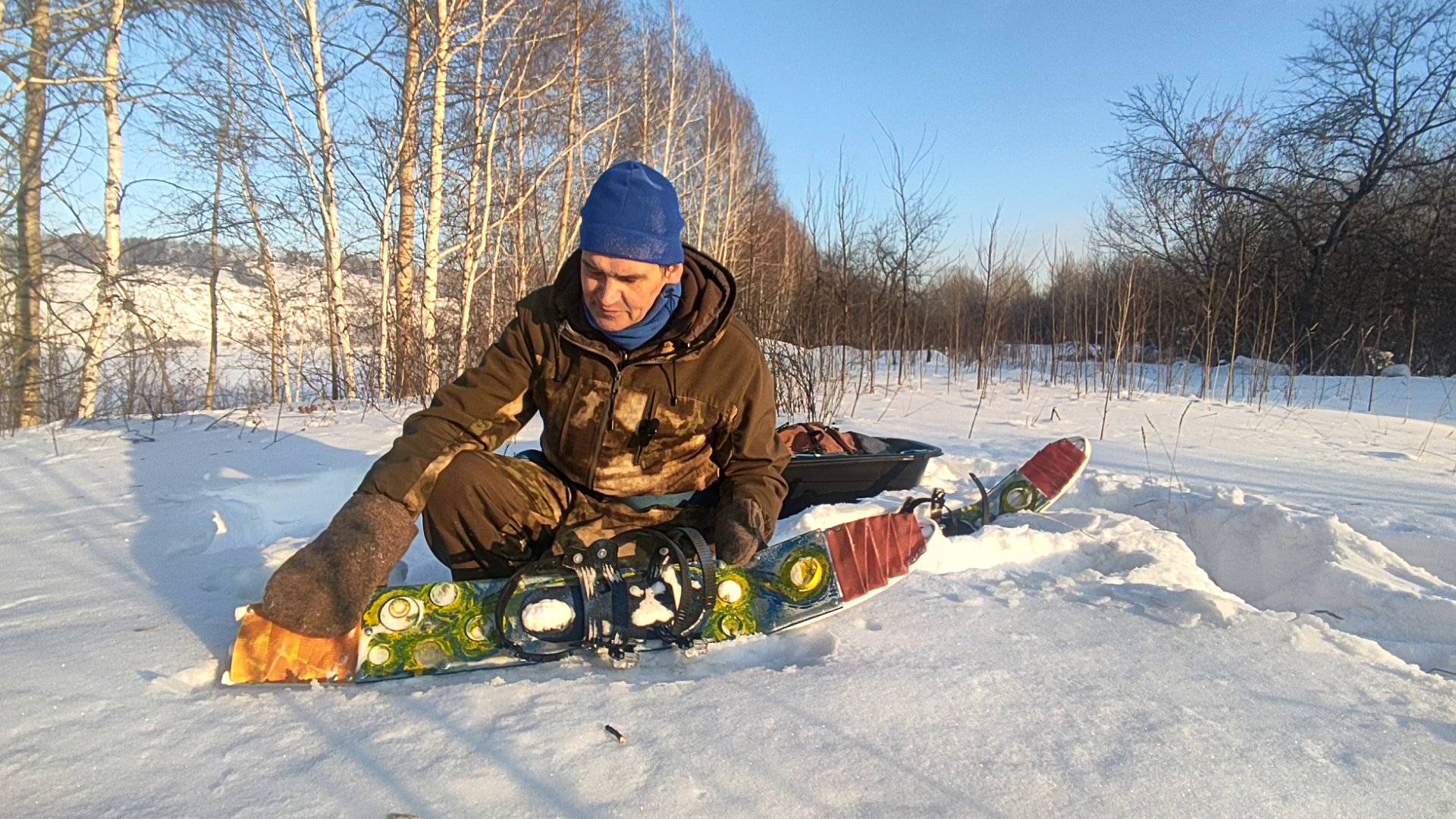 Лыжи - снегоступы "Ярки-2". Применение и модернизация_часть 2 из 3