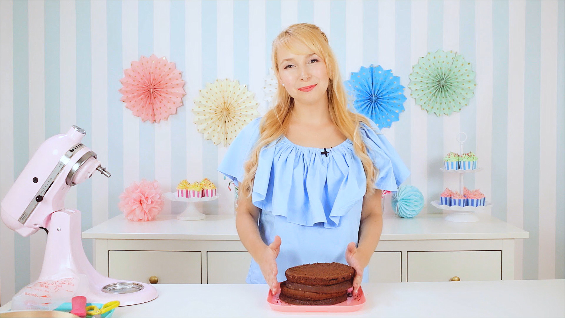 Сладкая вата 03 торт Oreo