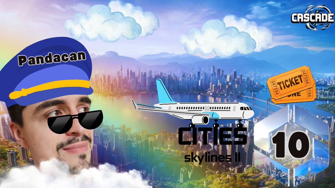 Cities: Skylines 2 #10 - большой аэропорт