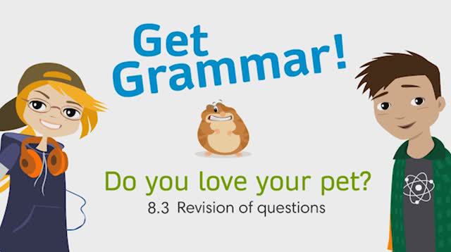 Go Getter 2. 8.3 Grammar. Do you love your pet? Revision of questions