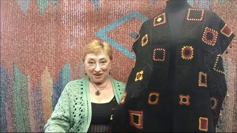 Палантин "Торжество". Мастер-класс по вязанию крючком от О. С. Литвиной.