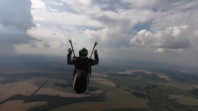 Параплан. Полёты. Лебедка