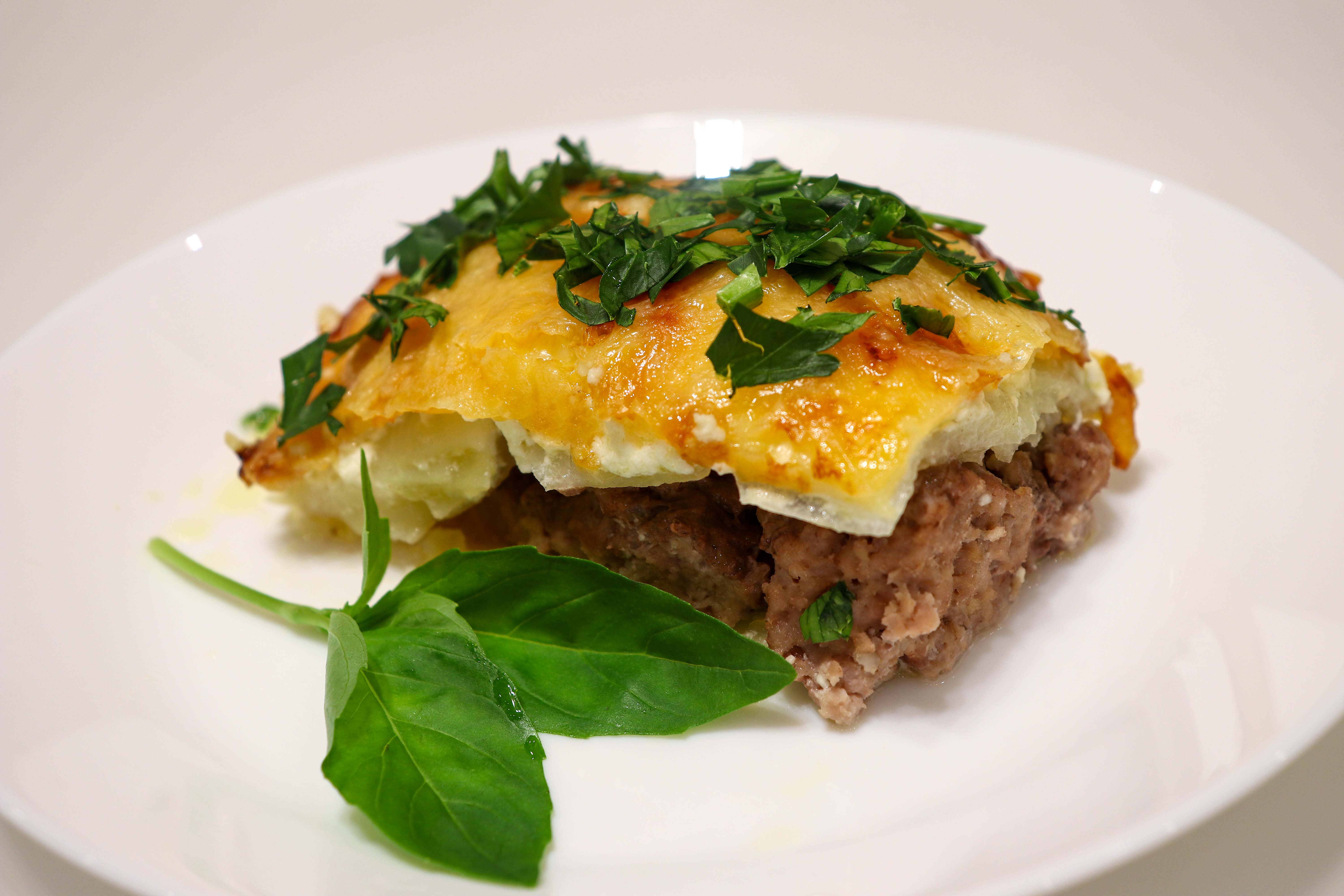 Запеканка из мясного фарша