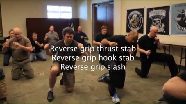 Knife Ground Fighting The Rattlesnake course by W Hock Hochheim