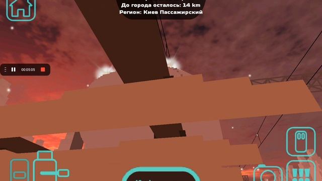 опять Обнова в sky rail ! новый поезд и новые звуки?