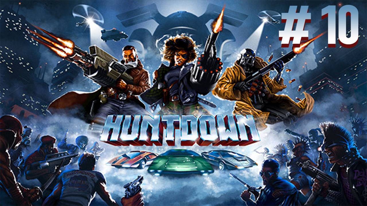 Прохождение Huntdown Часть 10: Unholy Goalie (Кооператив)