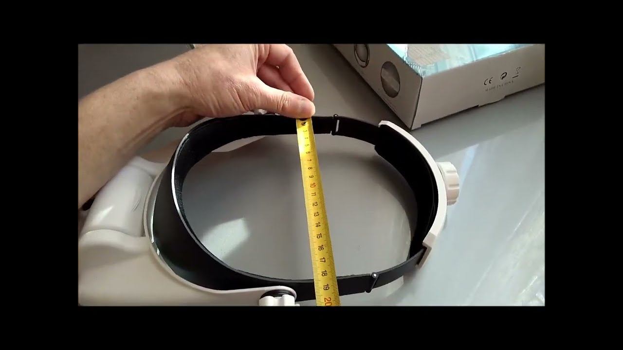 Лупа очки налобная бинокулярная с подсветкой  MG81000S обзорчик.