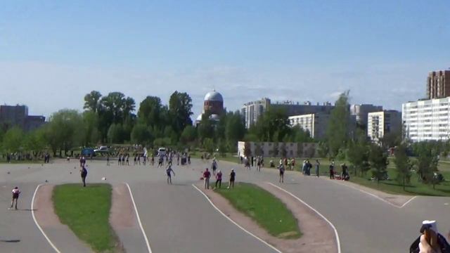 Лыжероллеры - Муринский парк. Командный спринт! Трансляция соревнований. 2023
