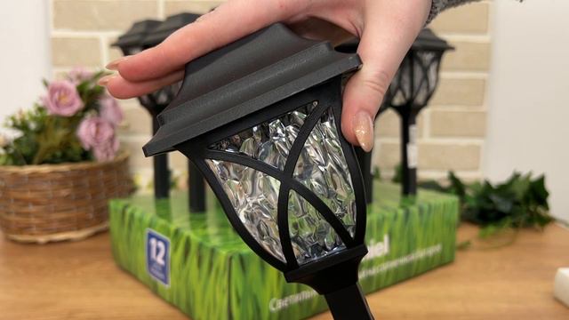 Садовый светильник солар Uniel USL-C-693/PT440 VICTORY SET12 UL-00009383