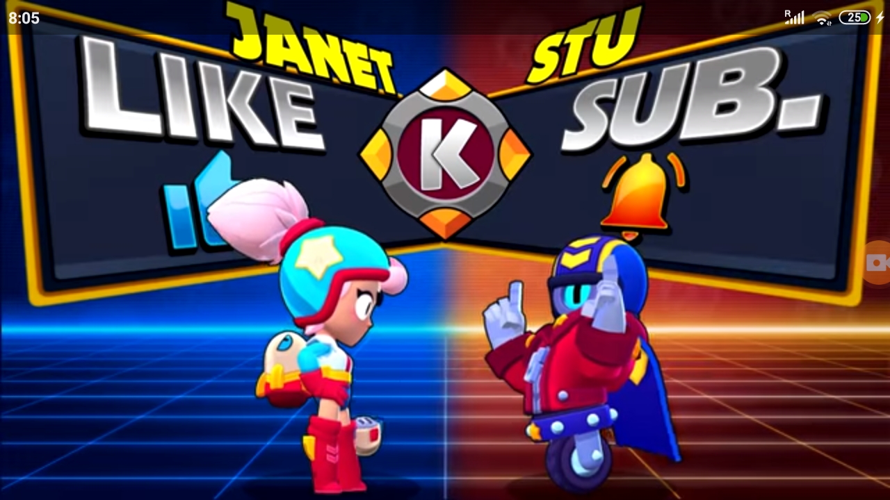 Бой Джаннэт-СТУ В Бравл старс