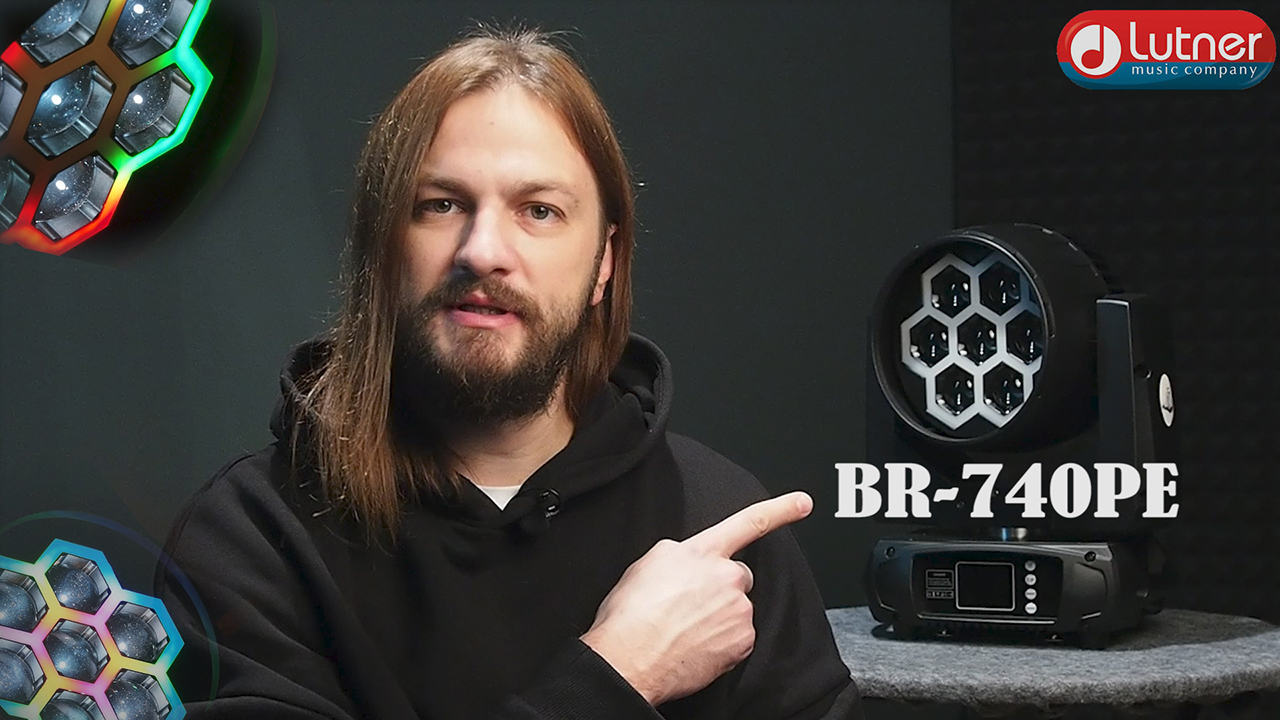 Моторизированная световая голова LFocus BR-740PE MINI WASH ZOOM 7x40.mp4