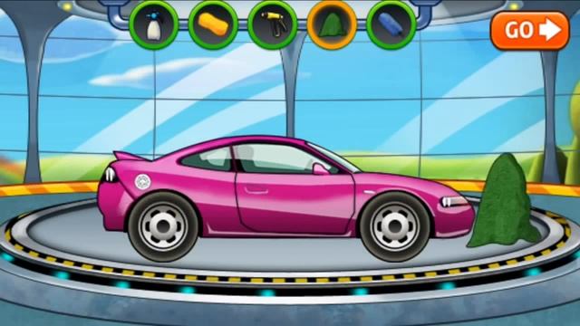 Моем машинку.