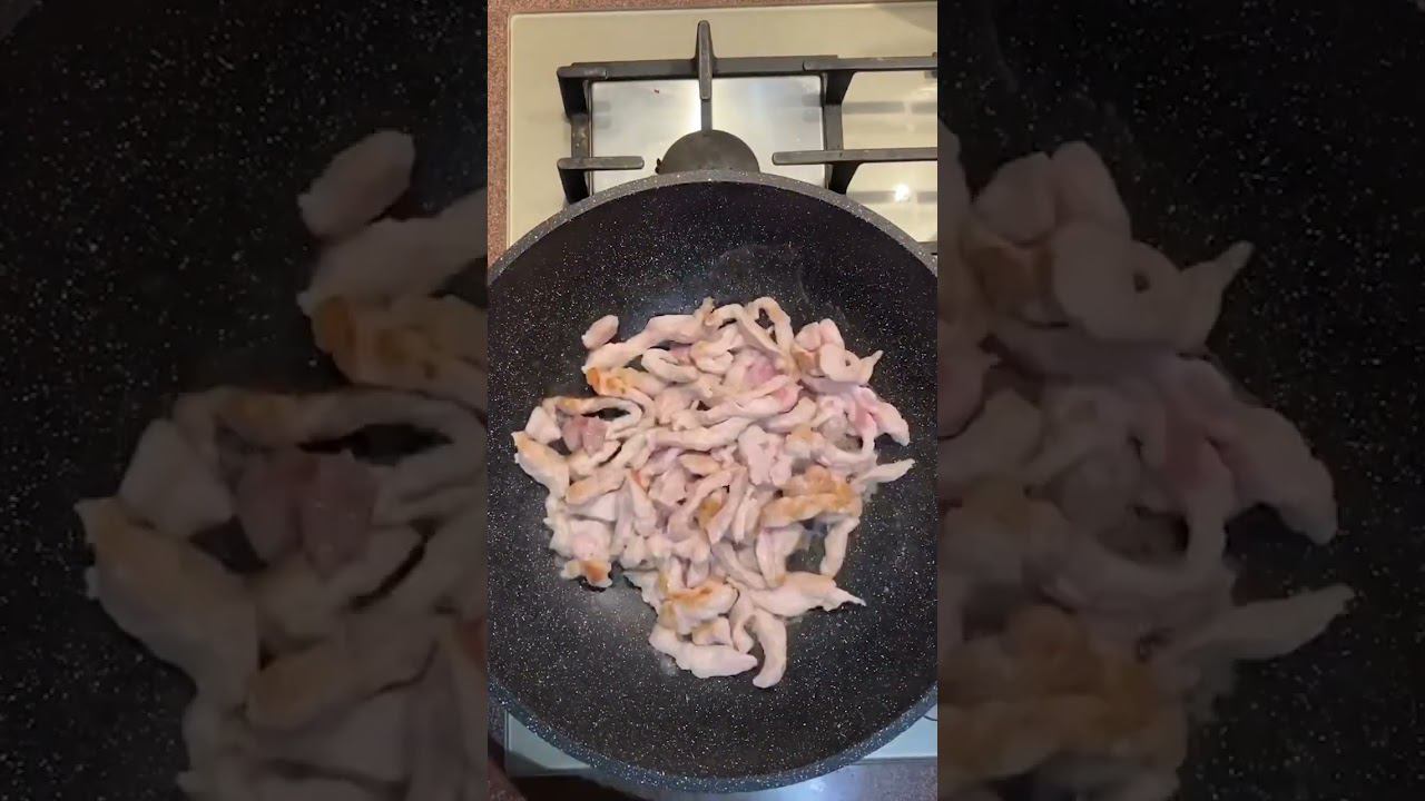 Готовим в сковороде ВОК (WOK) Helper House с антипригарным покрытием