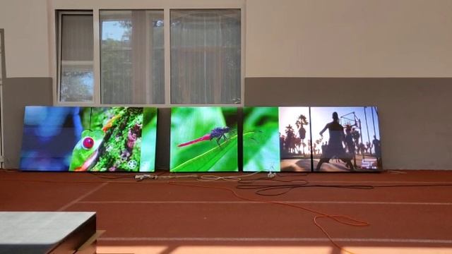 SVET LED металлические кабинеты для видеоэкрана Р5 960х960 мм.