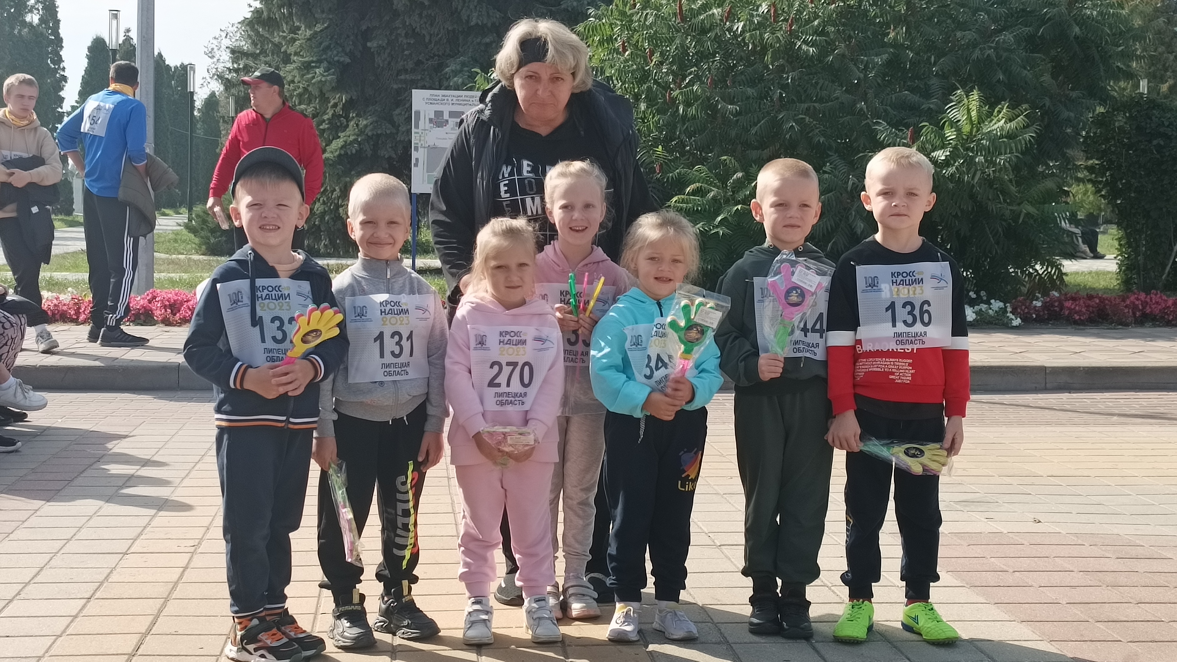 Детский сад Радуга на Кроссе наций 2023