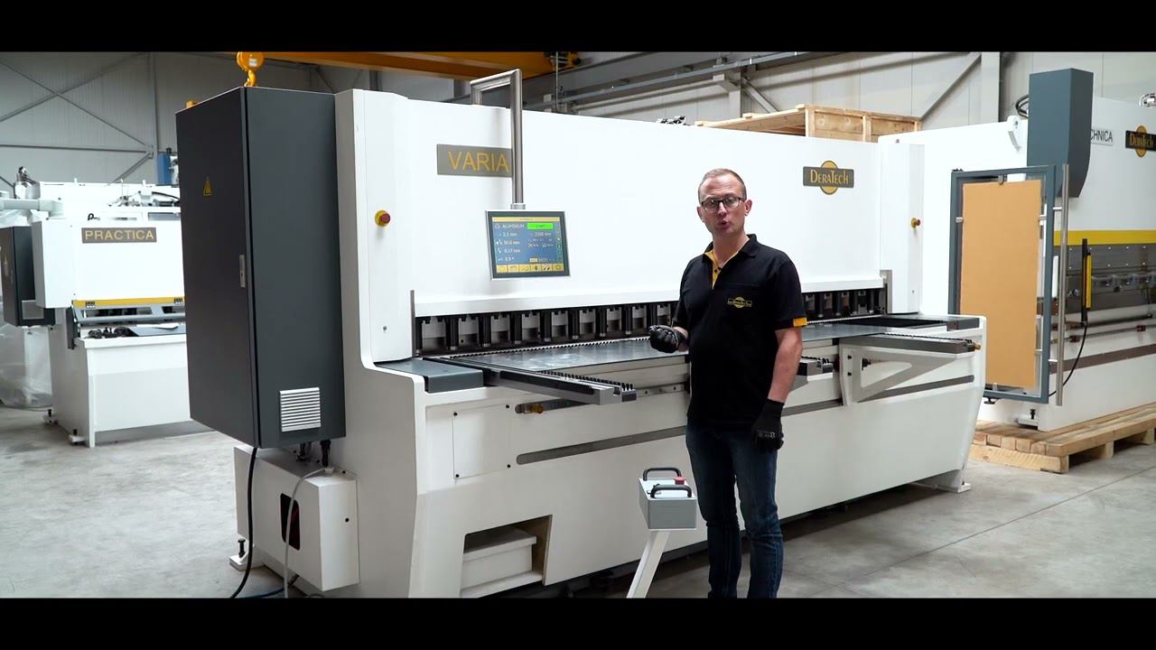 Deratech   VARIA   Guillotine Shear with D Touch Controller