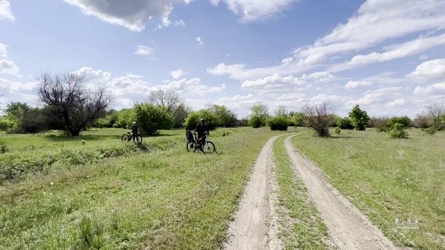 Велопутешествие в х. Свиридовка апрель 2022г.