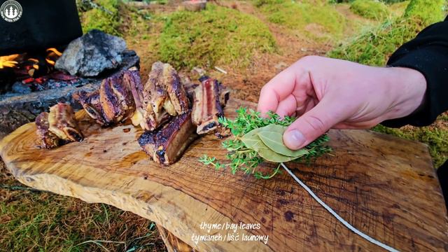 Beef Short Rib Ragu - Comfort Food, perfect for cold evenings. ASMR outdoor cooking.