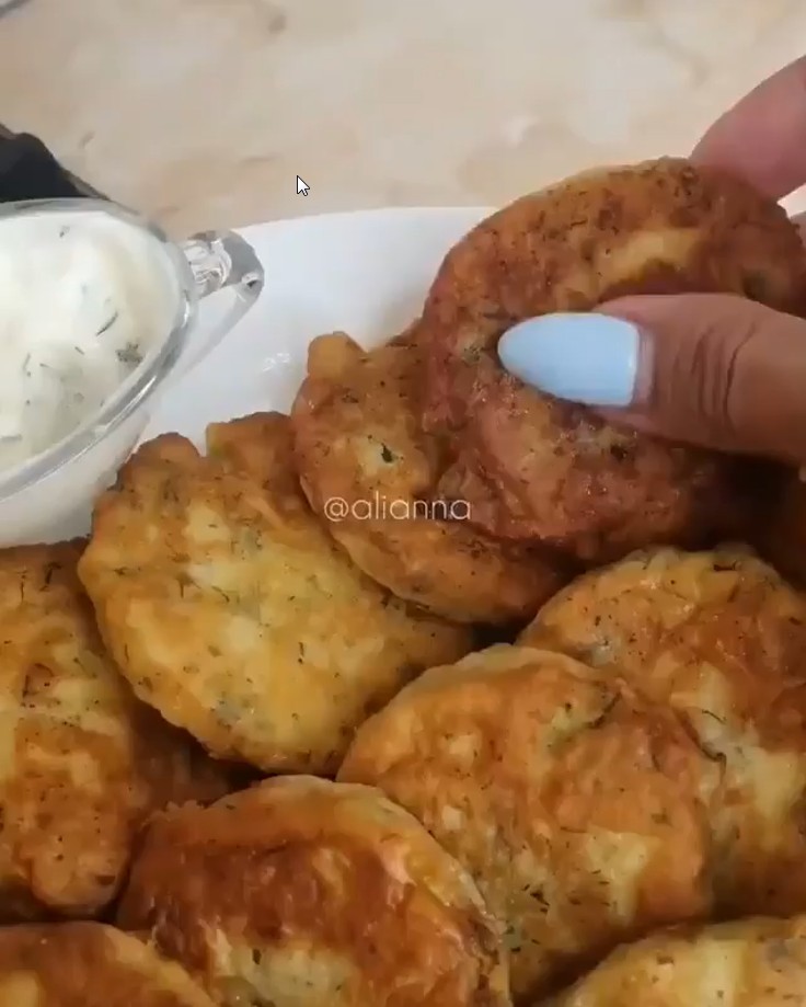 Кабачки в кляре