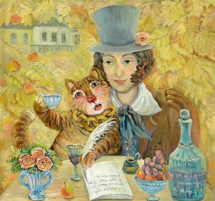 Пушкин в особо крупных размерах.