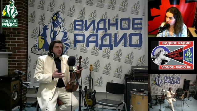 Программа ВИДНОЕ  LIVE от 16.04.2018. Интервью скрипача-виртуоза Вардана Маркоса