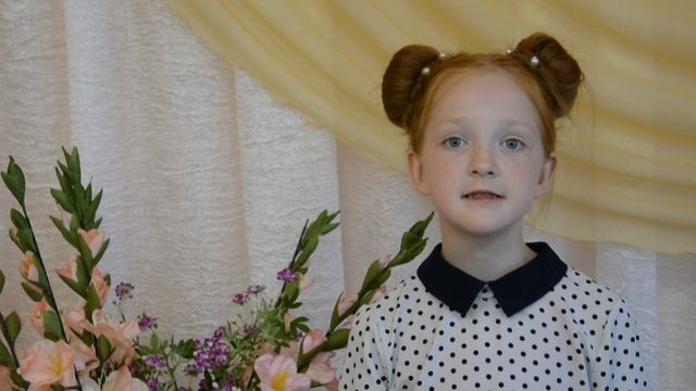 Федотова Анжелика, 9 лет, Н.М. Рубцов "Про зайца"