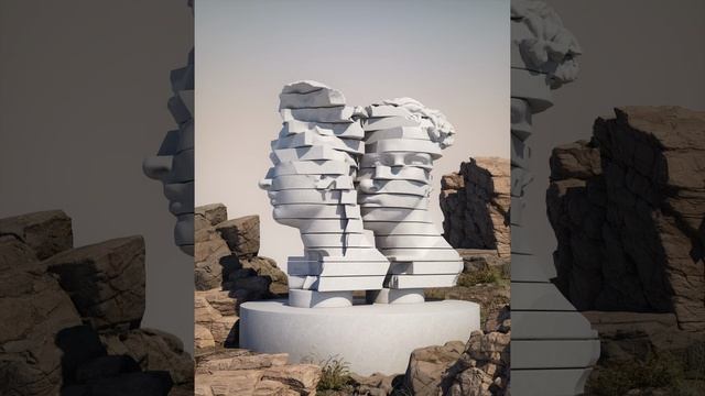 Повернись ко Мне Лицом – скульптурная анимация Андреаса Ваннерштедта