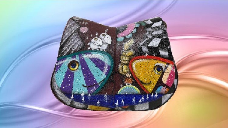 Женская сумка "Этно Рыбы" Pelle-Volare