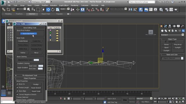 20. Rigging the tail
