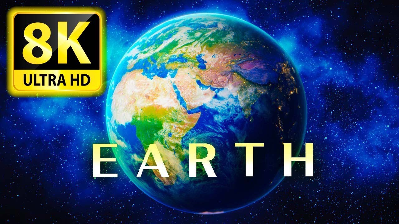 ЗЕМЛЯ в 8K ULTRA HD 60 FPS - Планета Земля - Лучшие места и животные с расслабляющей музыкой 8K TV