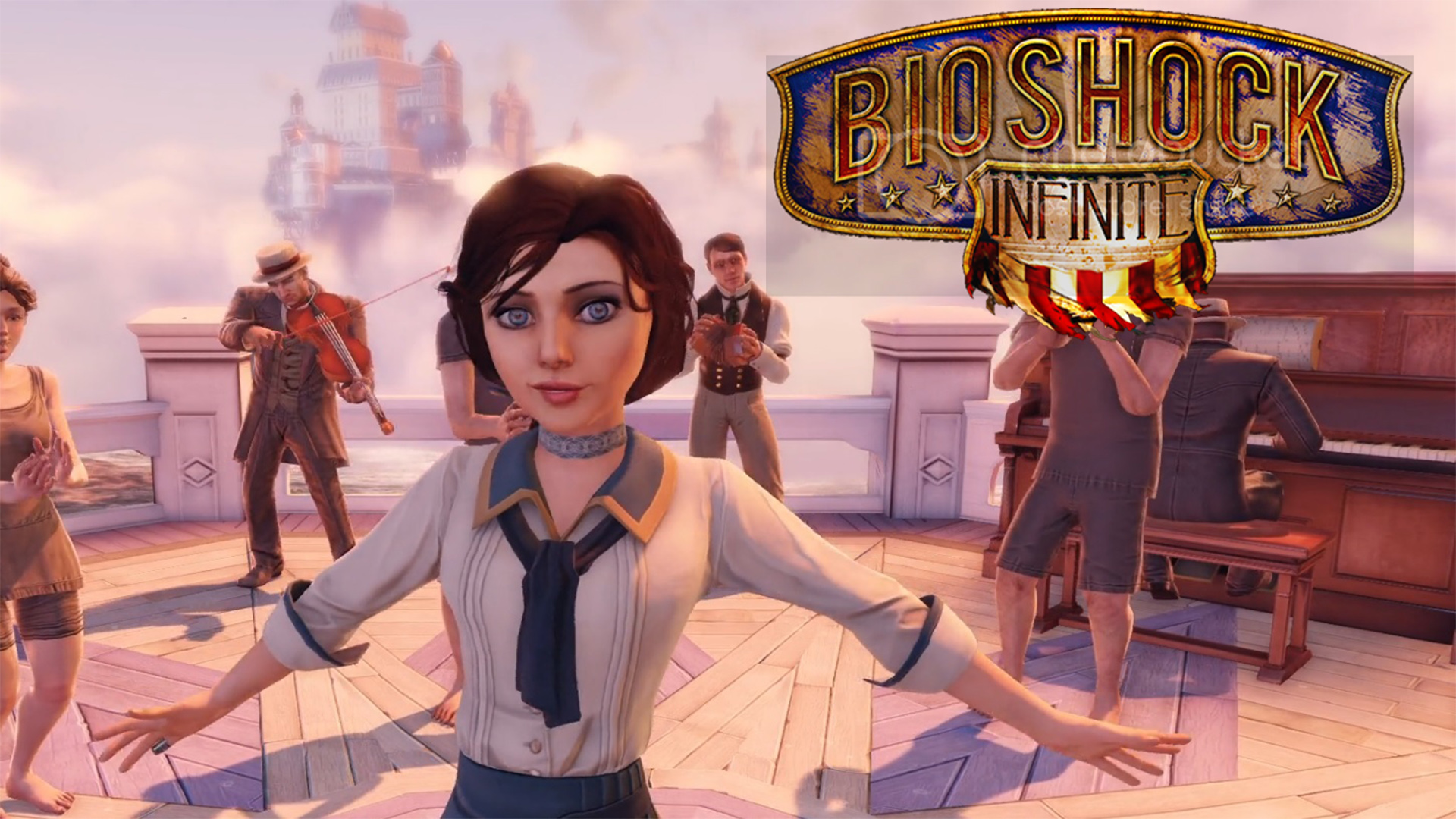 Прохождение BioShock Infinite № 4 | Гуляем с Элизабет
