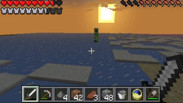 Minecraft PSP: Добываем порох из Крипера