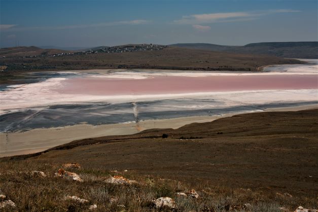 Крым.Озеро Чокрак.