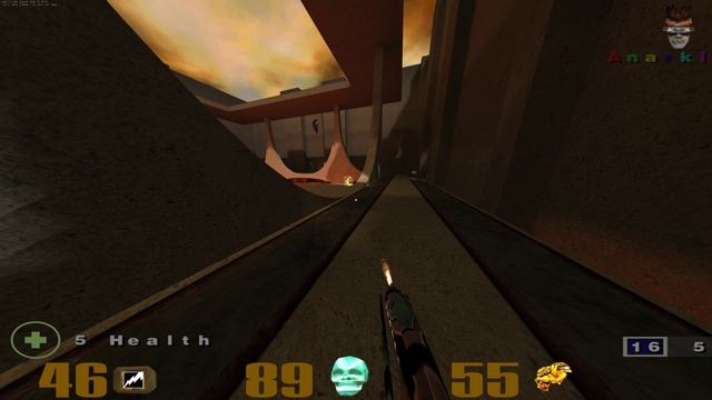 Quake 3 Огонь и Лёд (Fire and Ice) 4k прохождение, сложность крутой, карта (13) aearcs