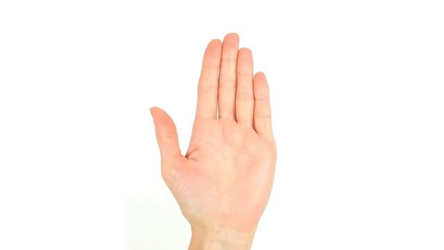 29. Растяжка большого пальца.